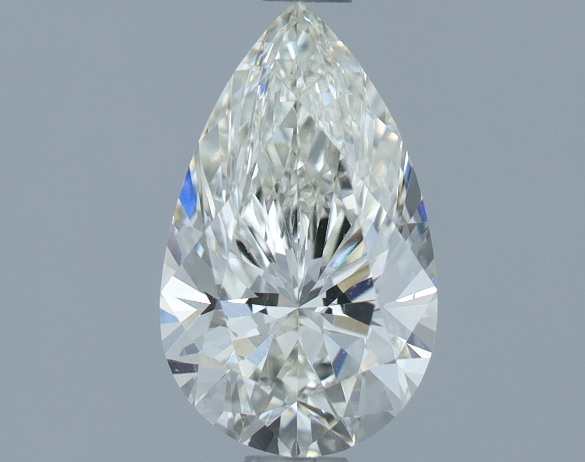 1.00 Carat I VS2 Pear Lab Grown Diamond IGI Certified 515237044 ...