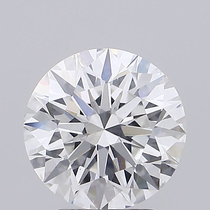 2.65 Carat E VS1 Round Brilliant Lab Grown Diamond IGI Certified ...